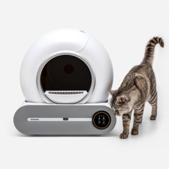 kmmmm 고양이 자동 화장실 스마트 앱제어 WiFi 대용량 배변통(배변봉투 미포함) | 캣팡